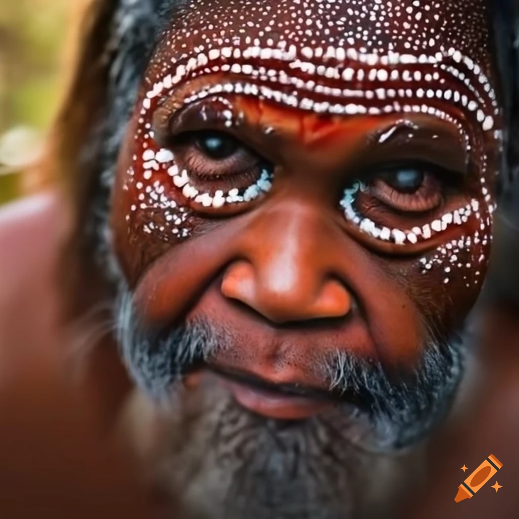 Photography of aboriginal tasmanians on Craiyon