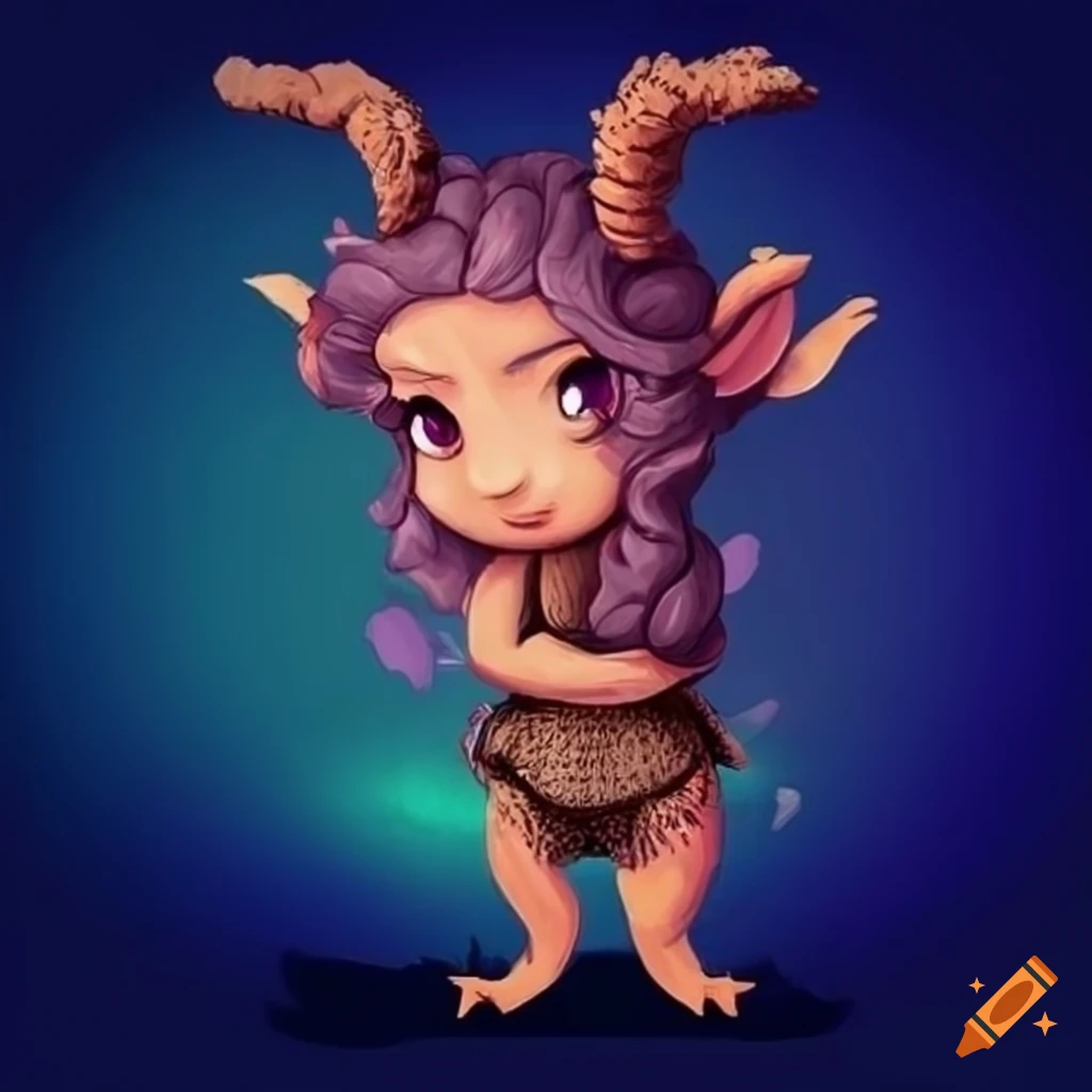 Cute turkey-satyr