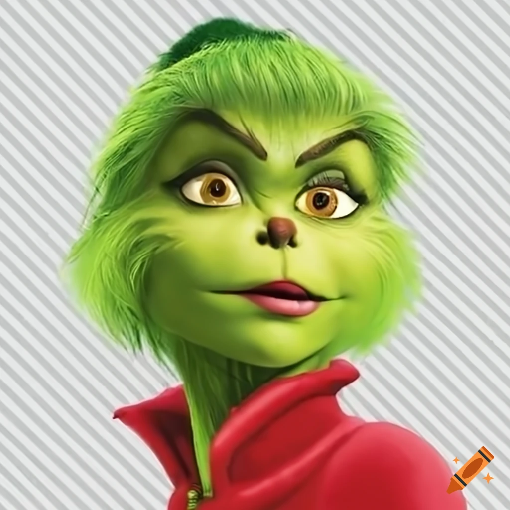 Png image of female grinch character