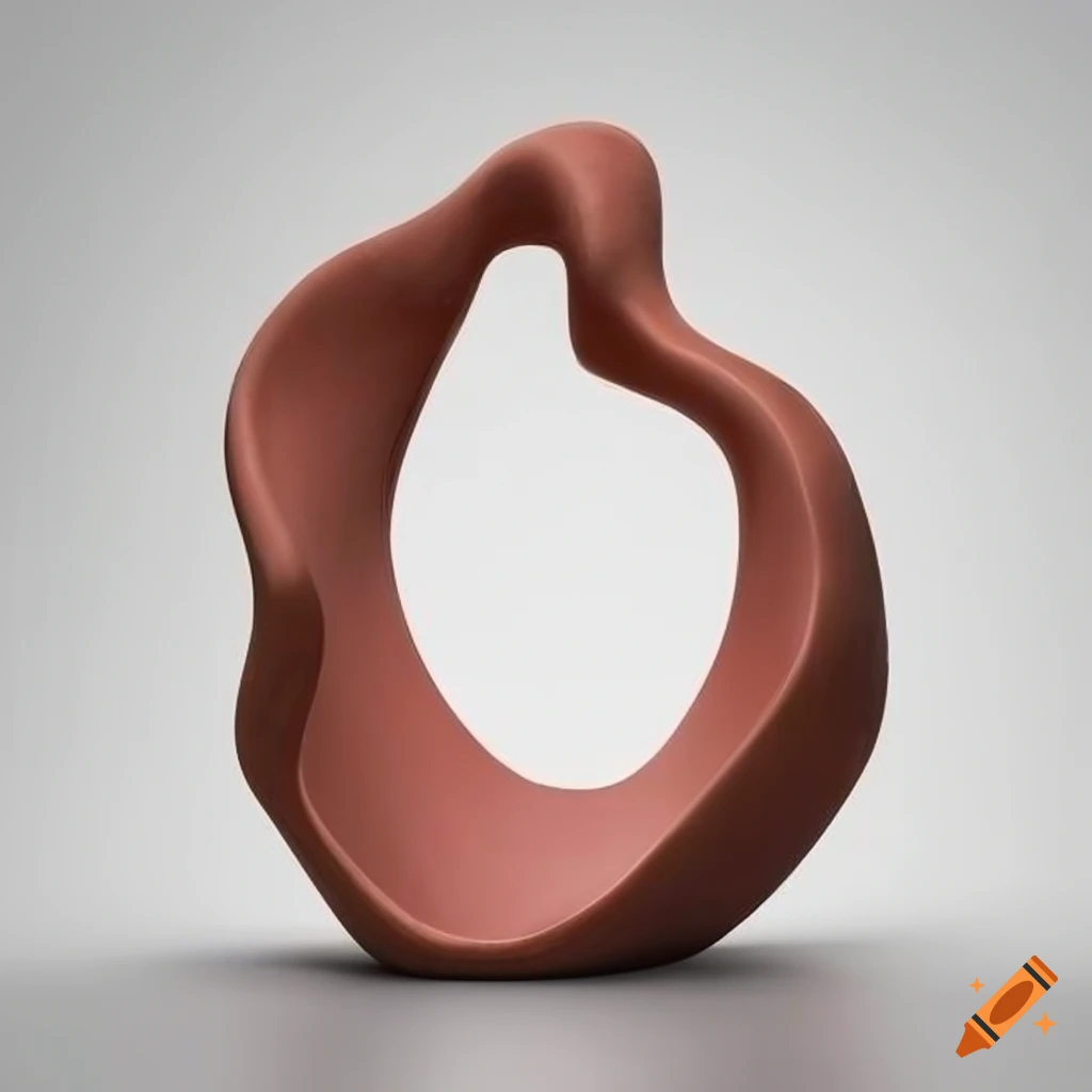 Abstract sculpture on Craiyon