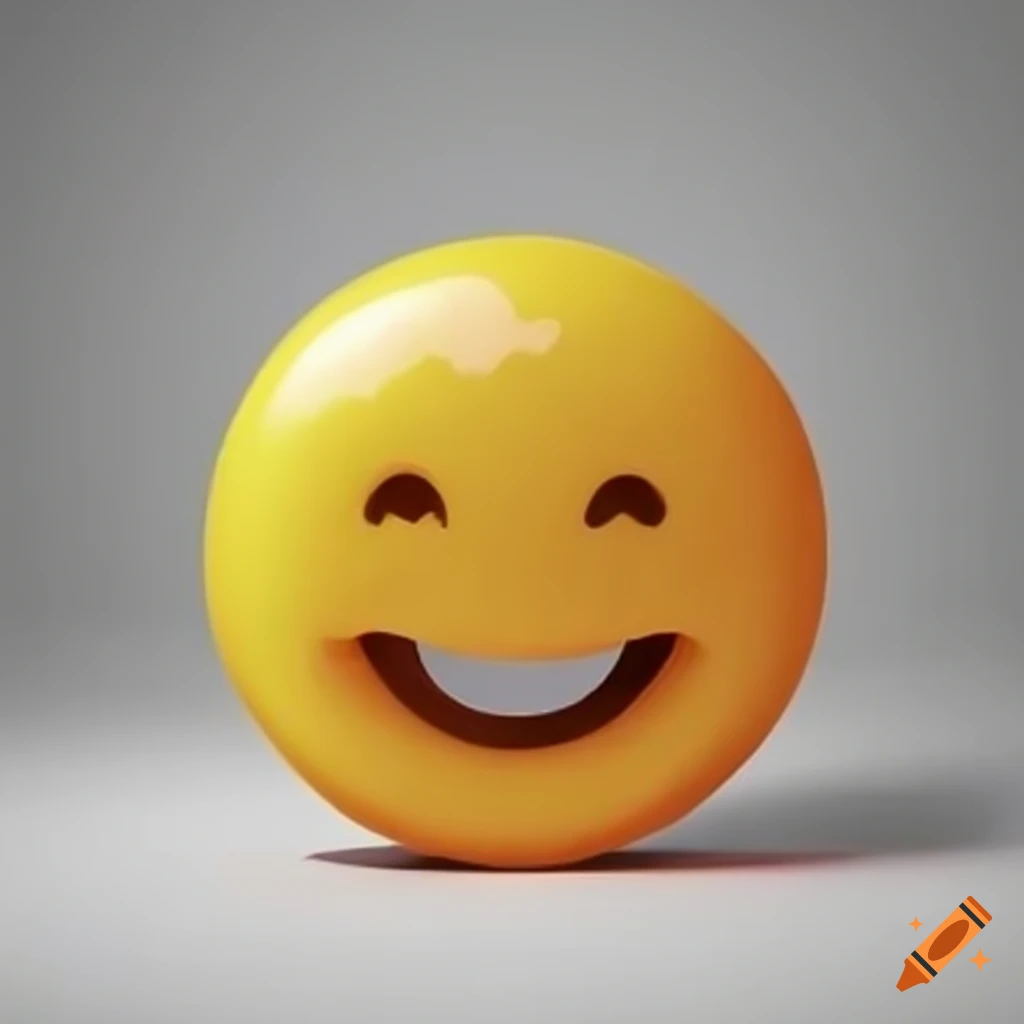 3d printer creating a smiley face