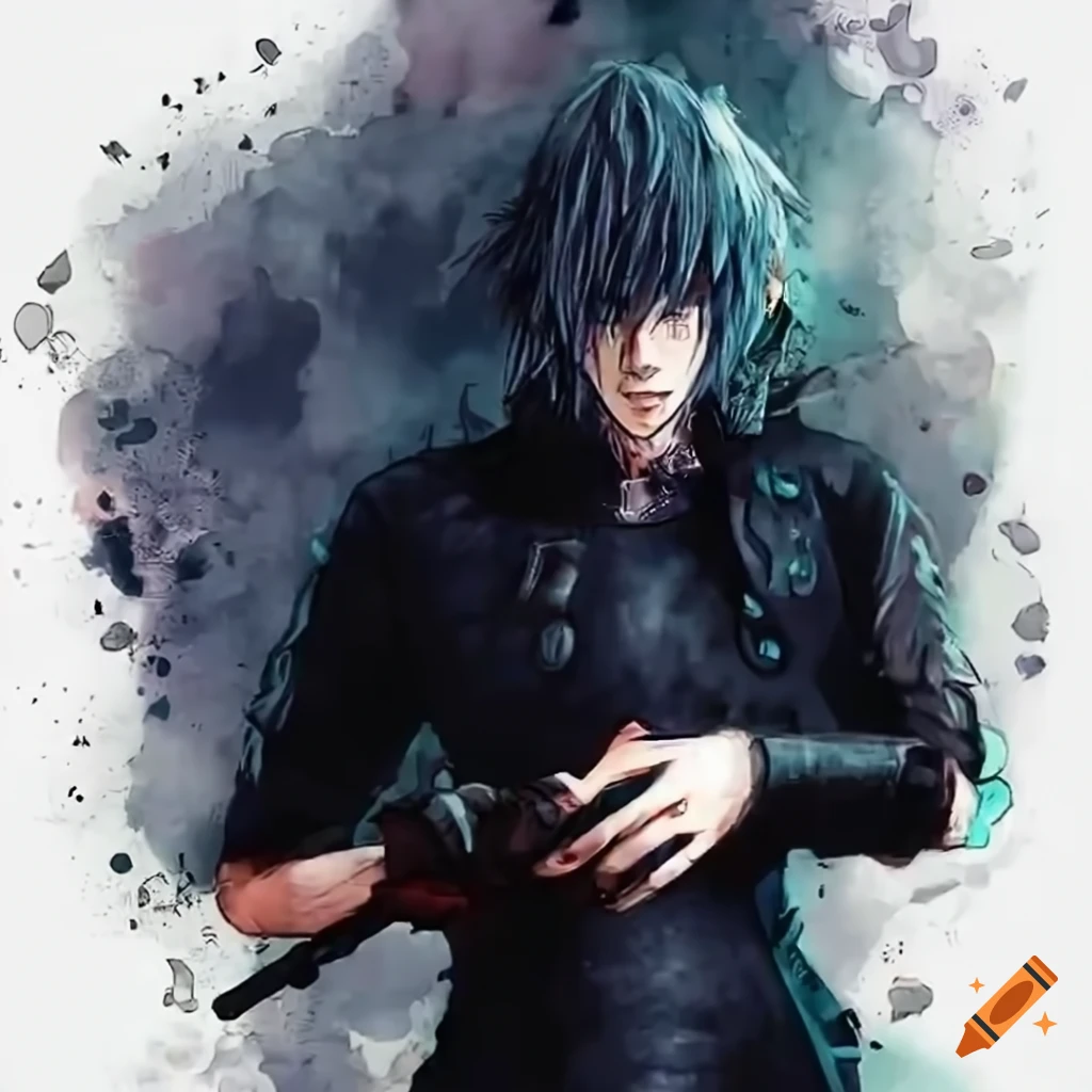 Noctis character from final fantasy 15 on Craiyon