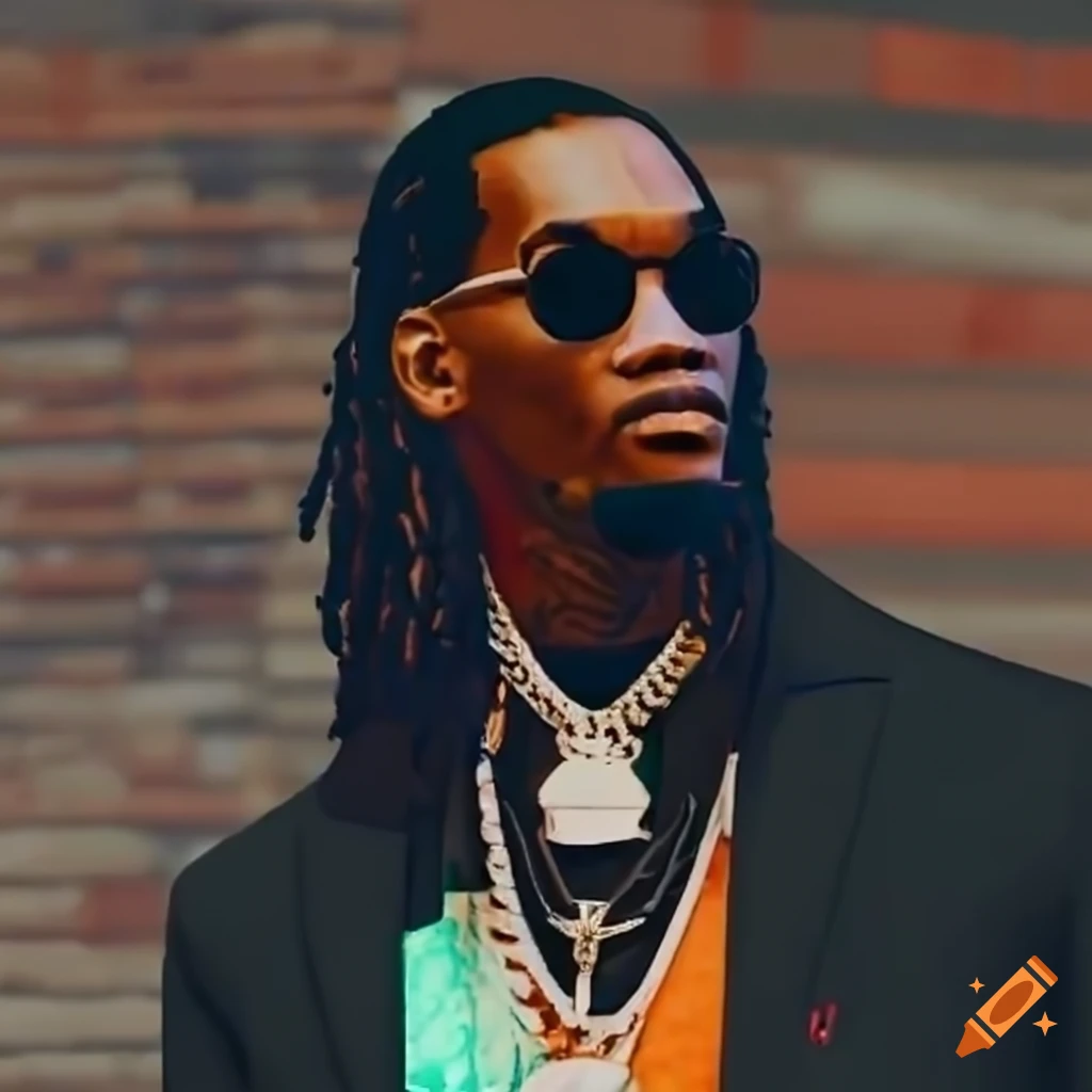 Rapper in GTA V style on Craiyon