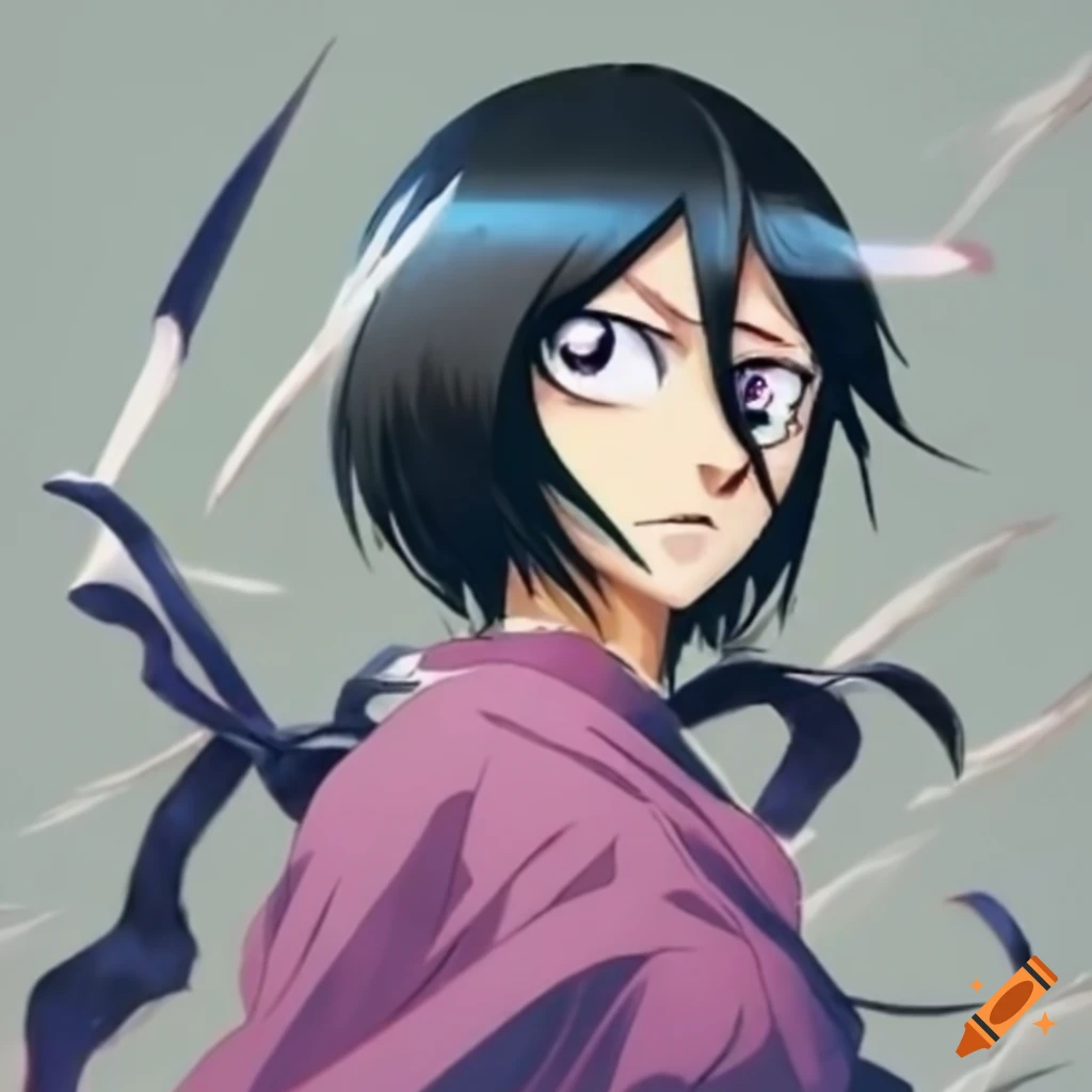Artwork of rukia kuchiki on Craiyon