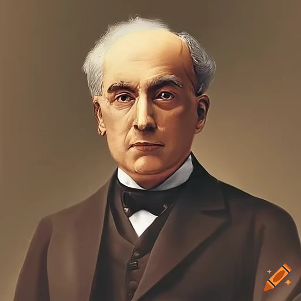 Portrait of napoleon hill on Craiyon