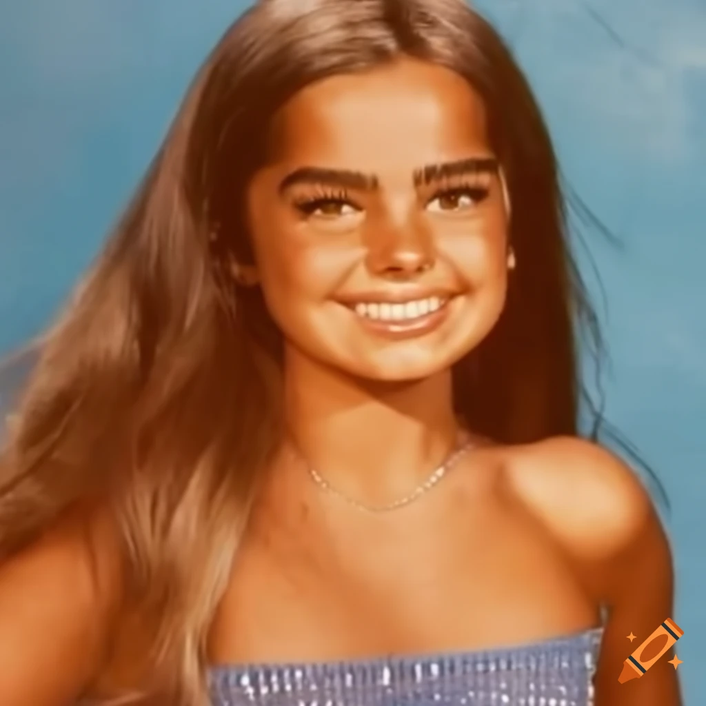 Addison Rae's vintage yearbook photo on Craiyon