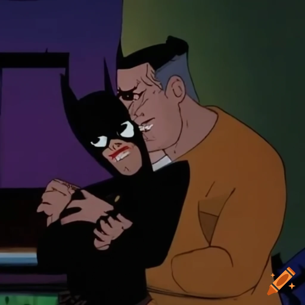Funny image depicting batman celebrating hanukkah