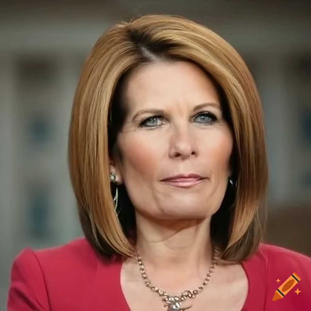 Michele bachmann in a serious profile picture
