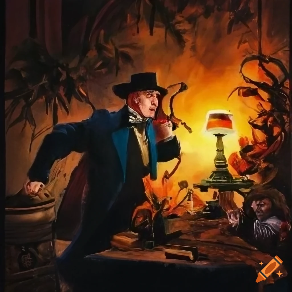Retro detective magazine cover by allen st. john