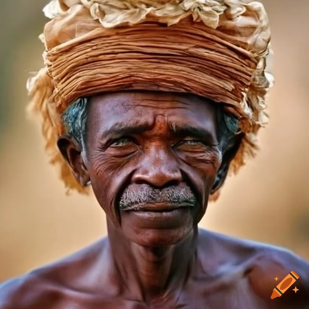 Portrait of a wealthy man from madagascar on Craiyon
