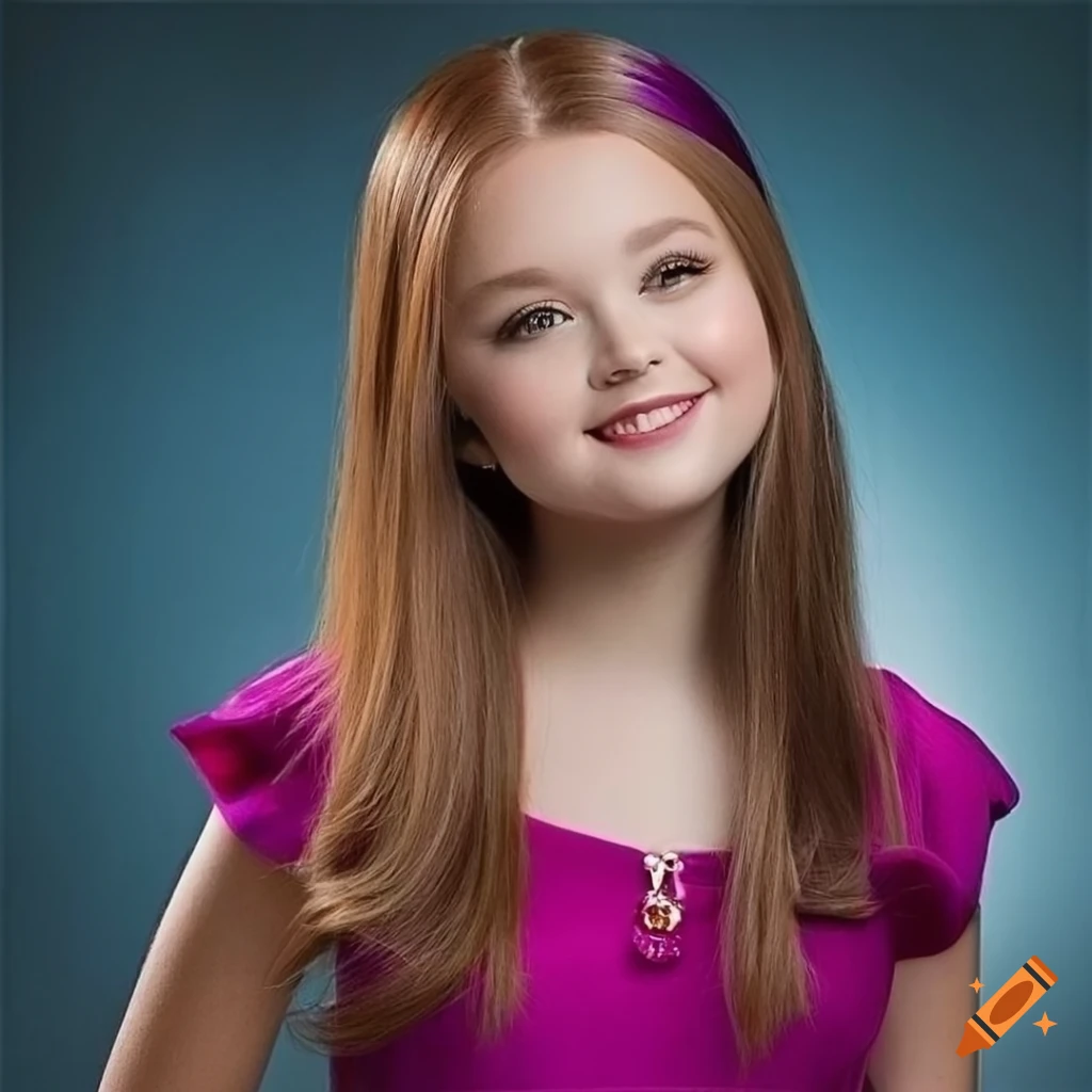 Detailed portrait of mabel pines