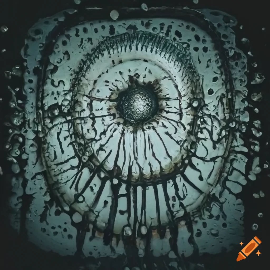 Dark and creepy 2d metroid game scene on Craiyon