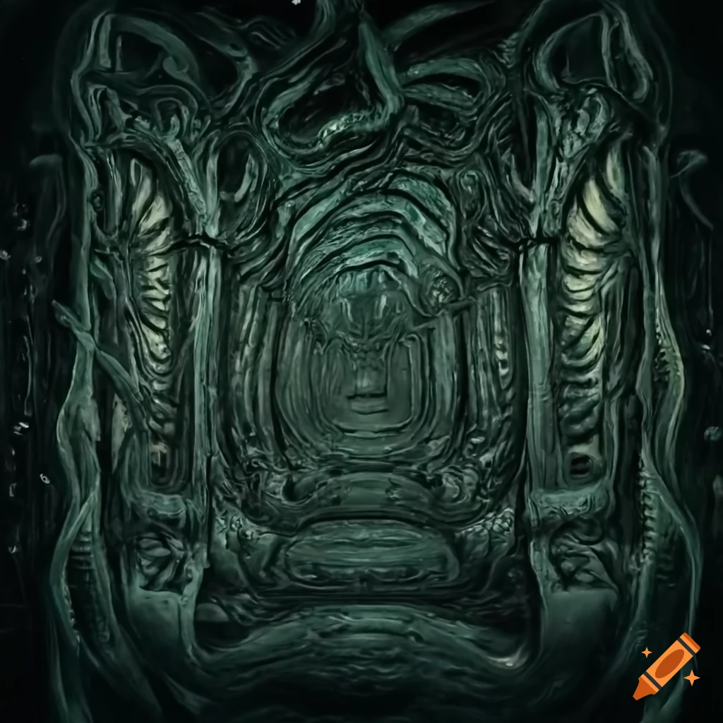 Sci-fi horror game with eerie atmosphere on Craiyon