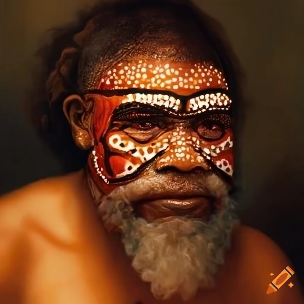Representation of aboriginal tasmanians on Craiyon