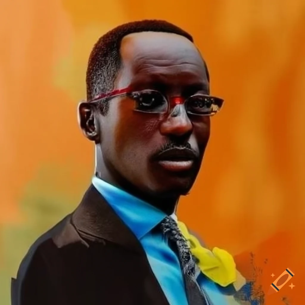 Portrait of a wealthy person from rwanda