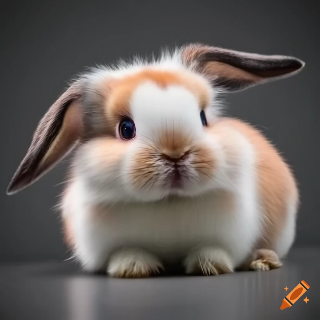 A picture of a dwarf rabbit on Craiyon