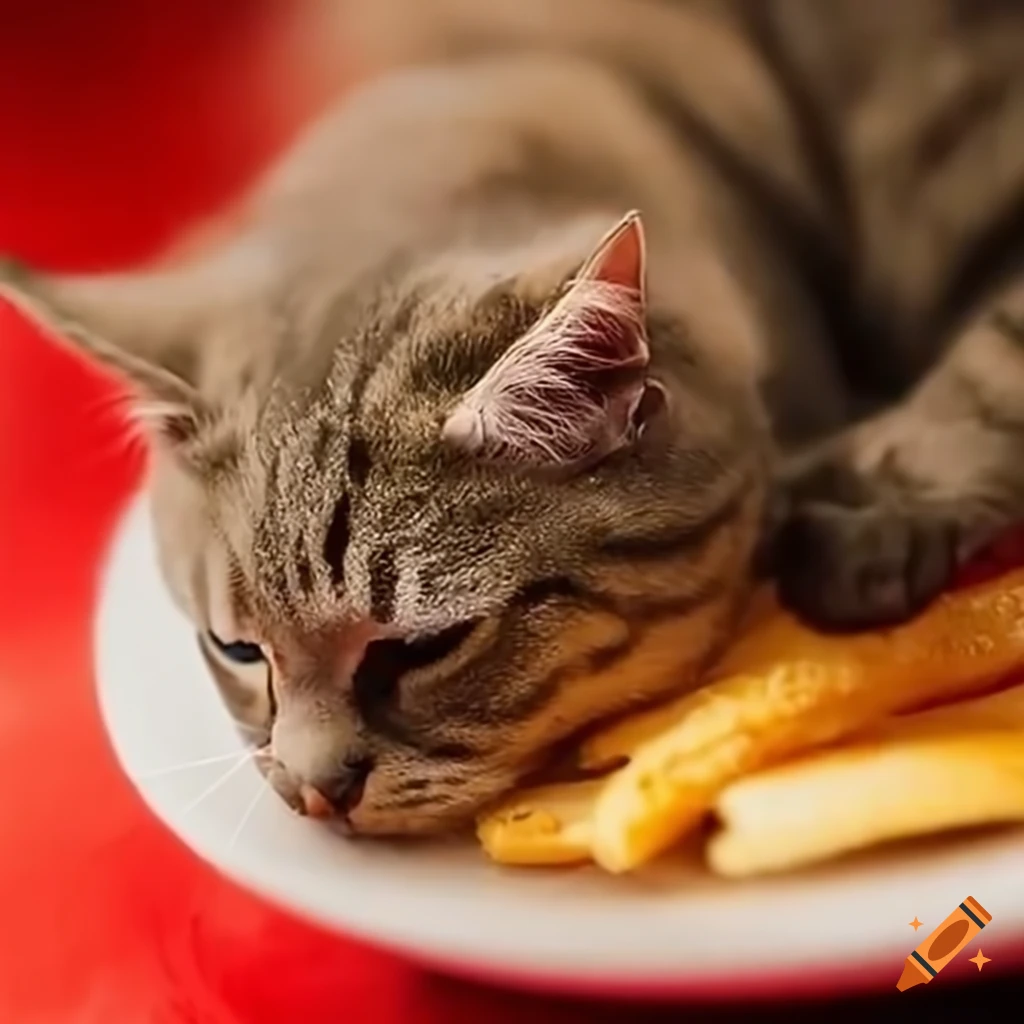 Hilarious cats causing chaos at a fast food restaurant