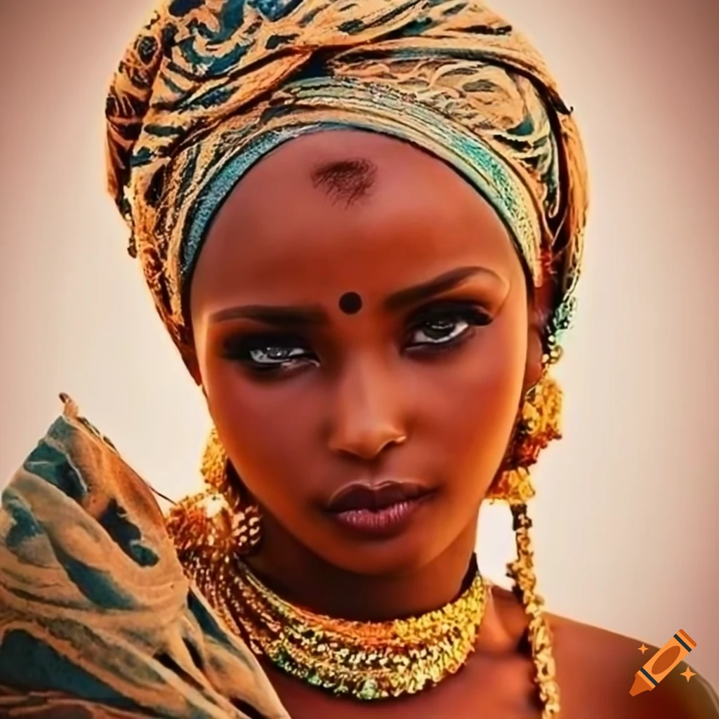 Beautiful woman from somalia