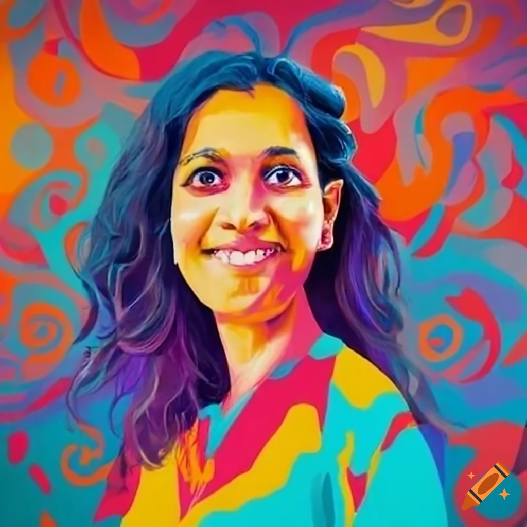 Vibrant classroom led by an inspiring female teacher on Craiyon