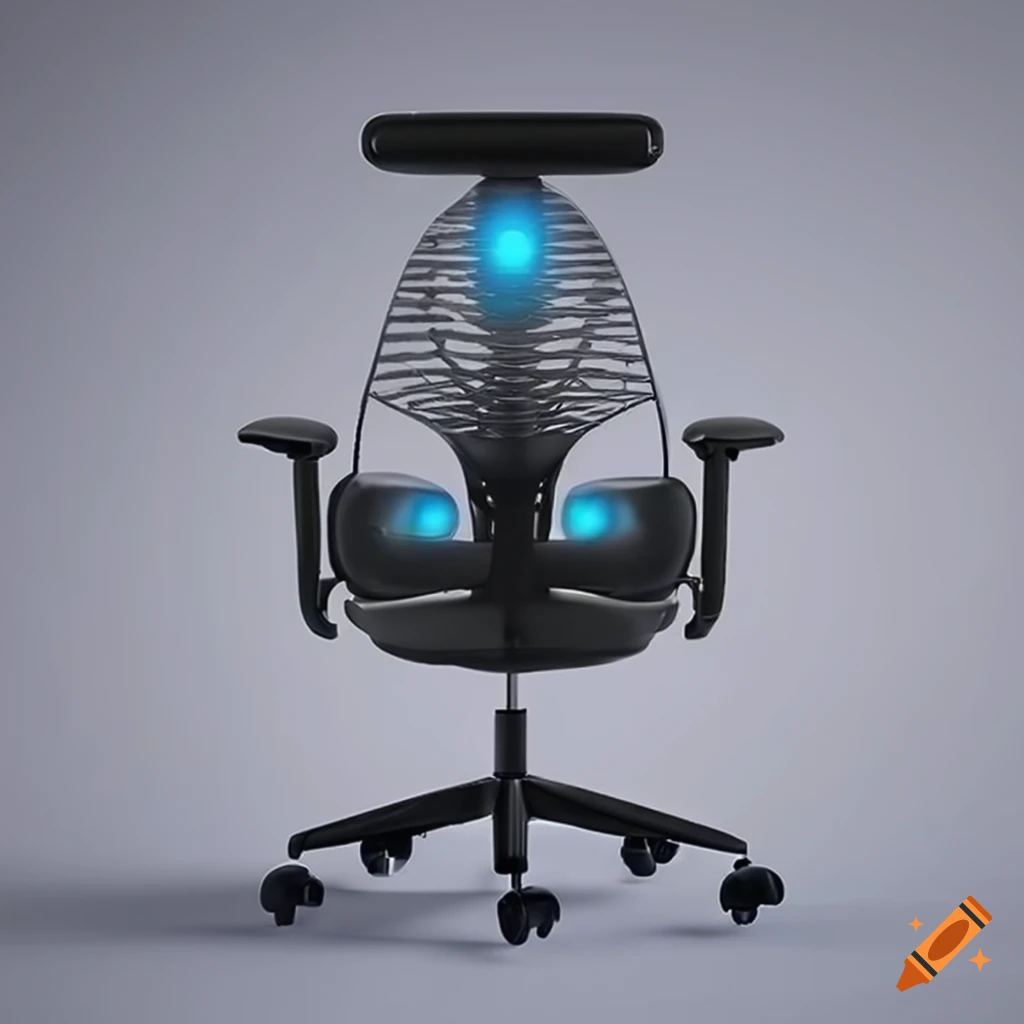 Smart ergonomic chair for optimal comfort on Craiyon