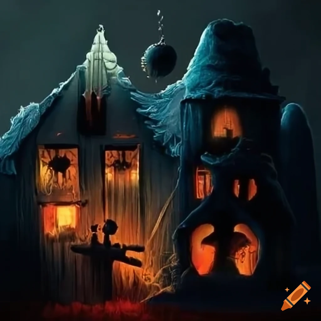 Spooky christmas image