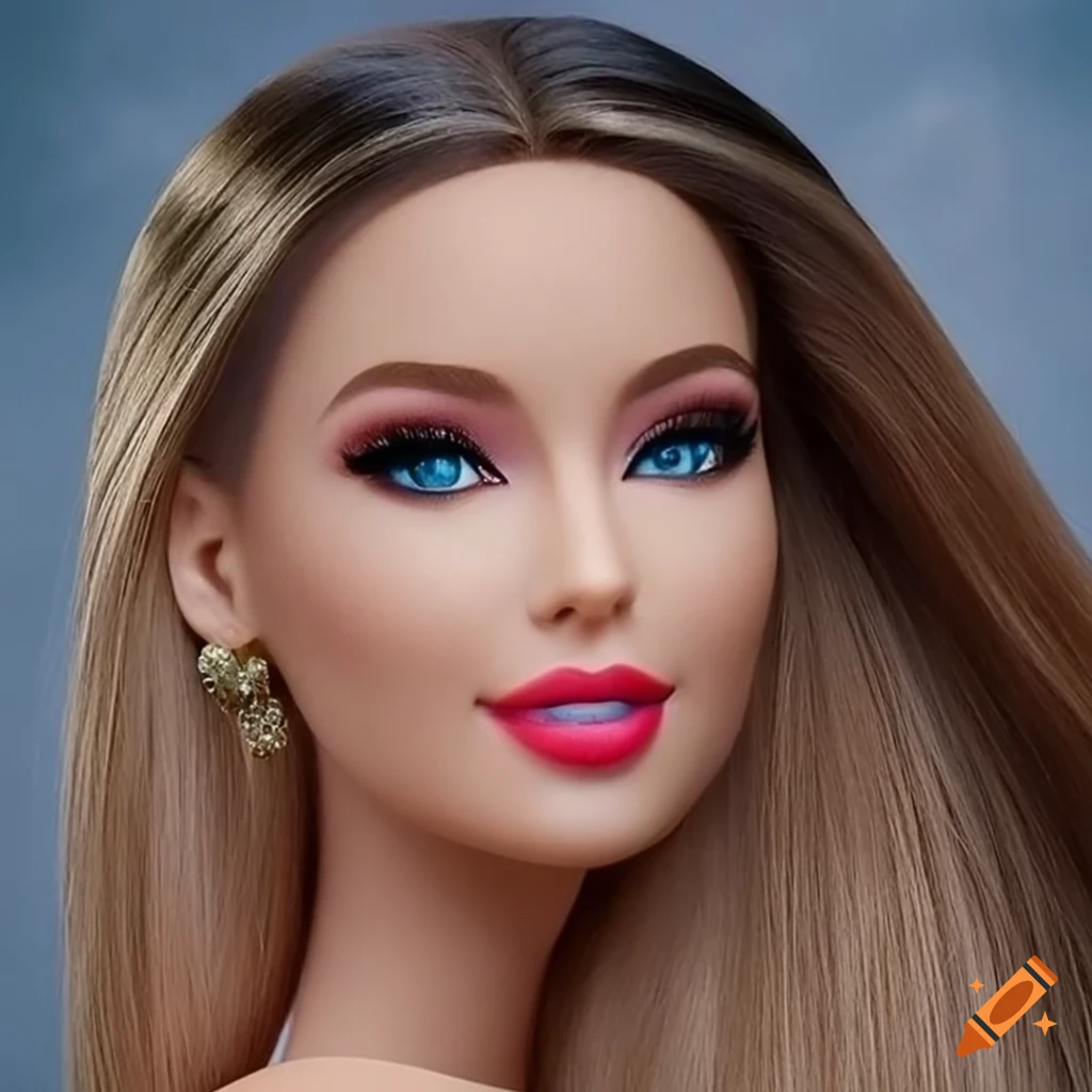 Detailed portrait of a beautiful woman