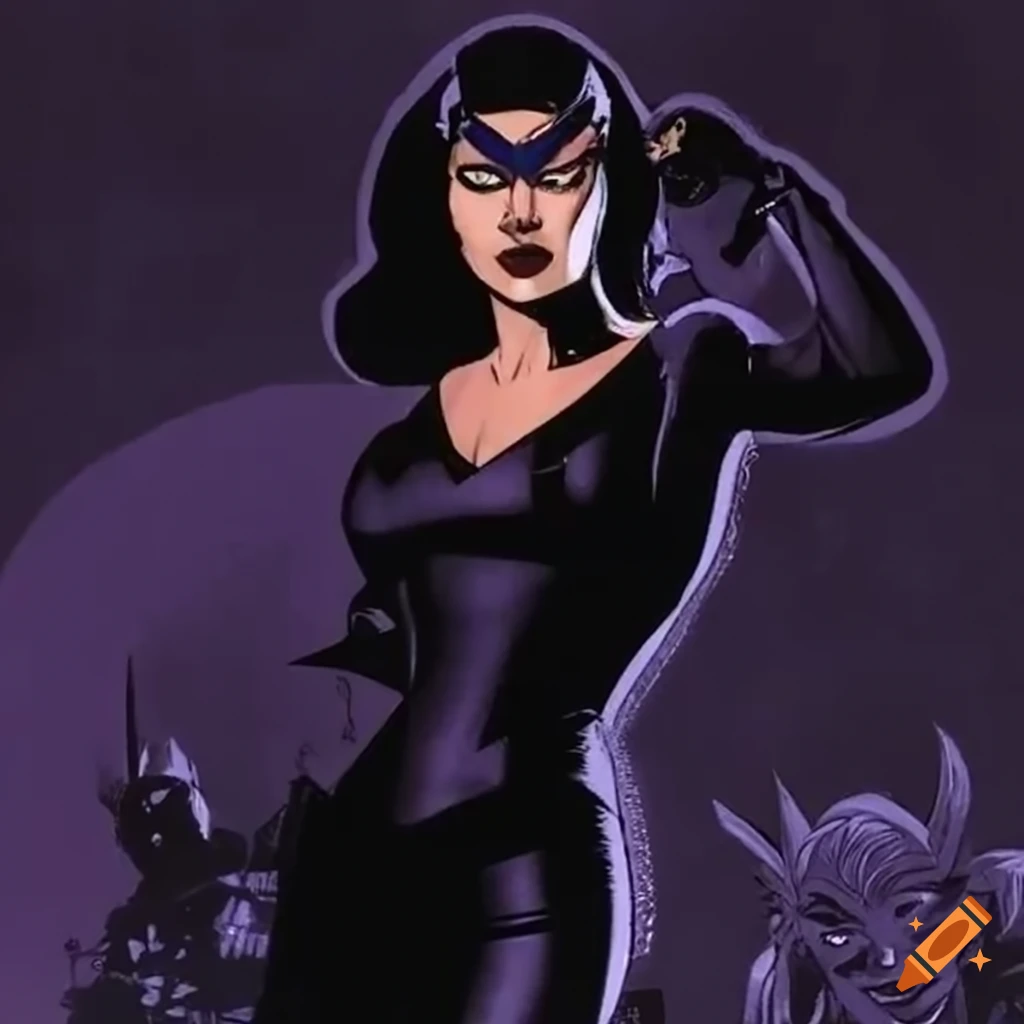 Sensuous and atmospheric depiction of phantom lady