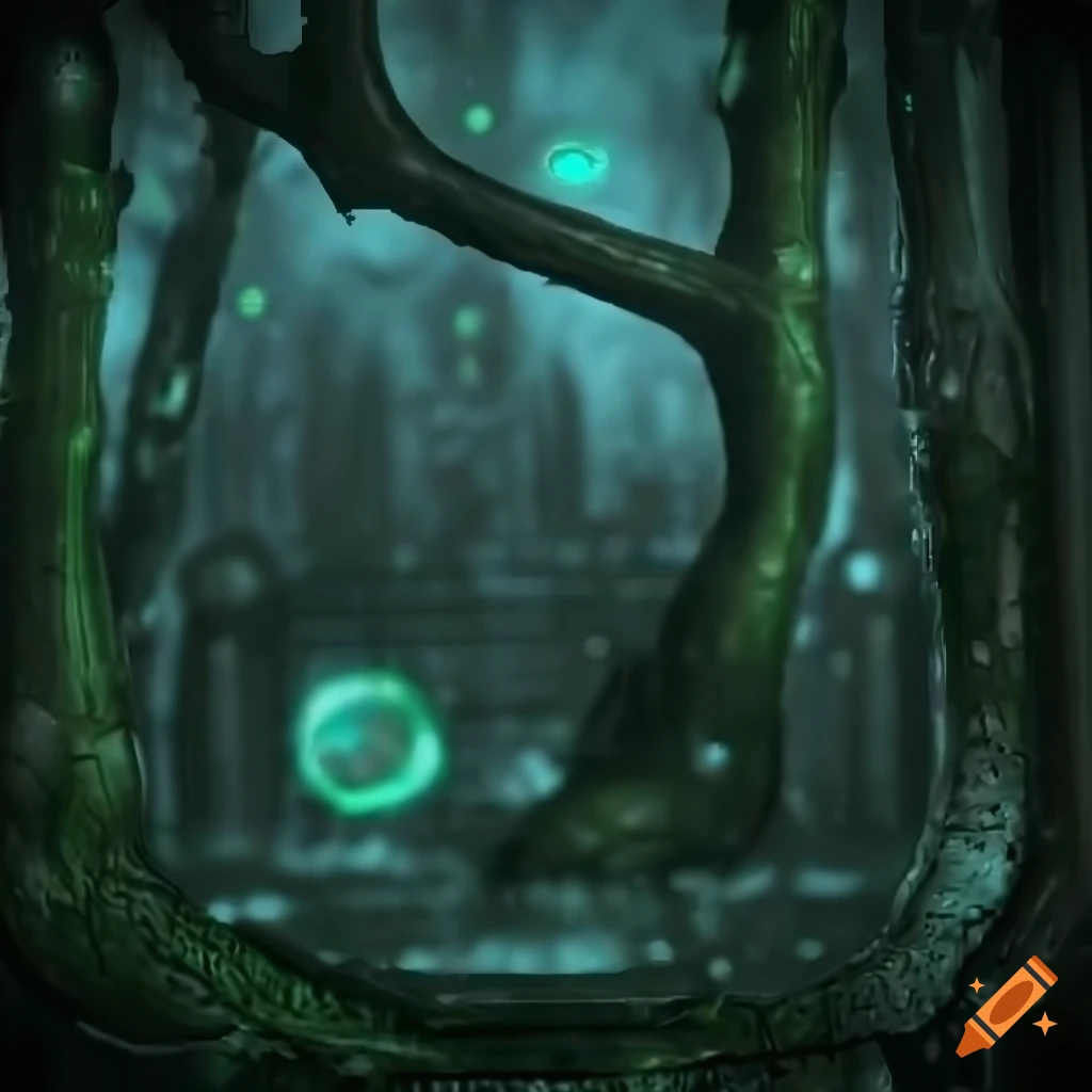 Artwork of a wet and overgrown alien creature on Craiyon