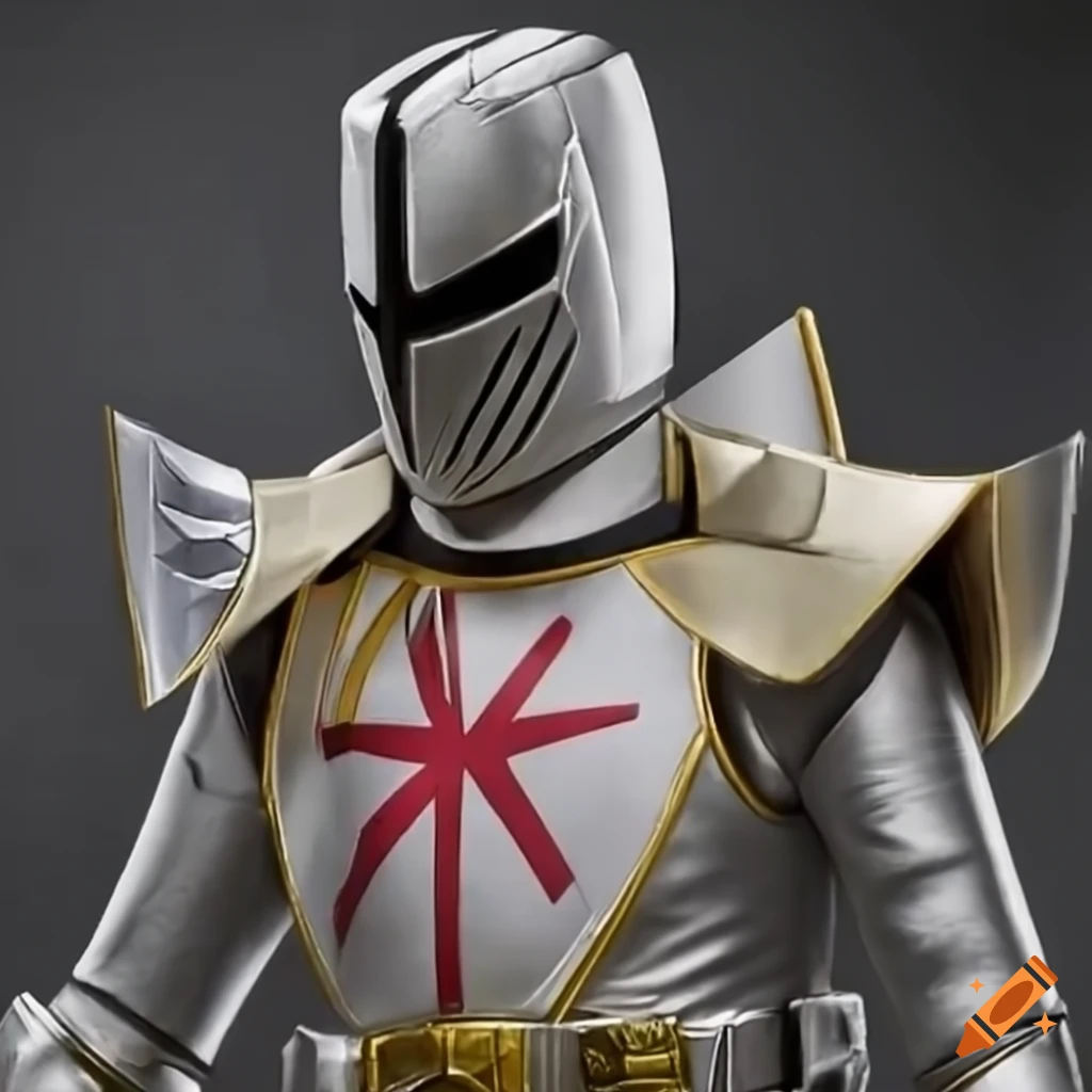 Power rangers in knight templar style