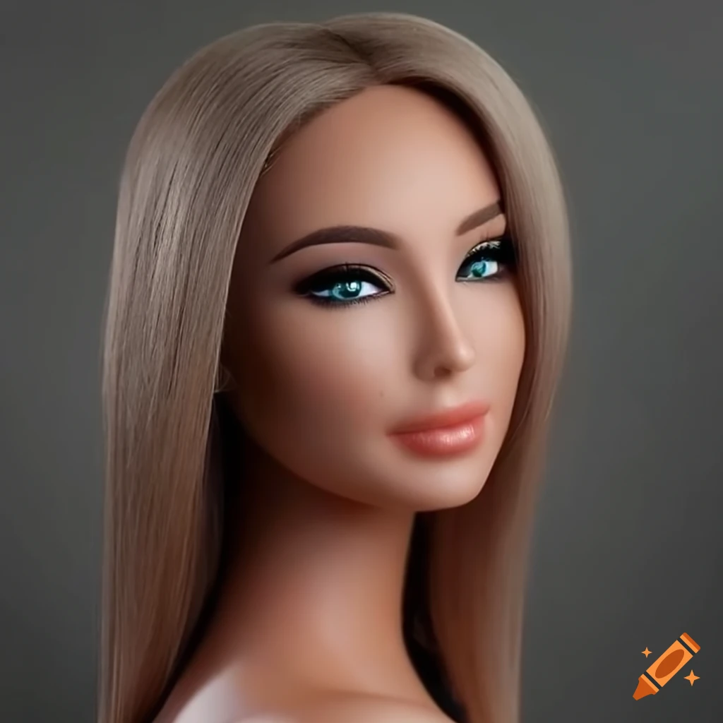 Detailed portrait of a beautiful woman