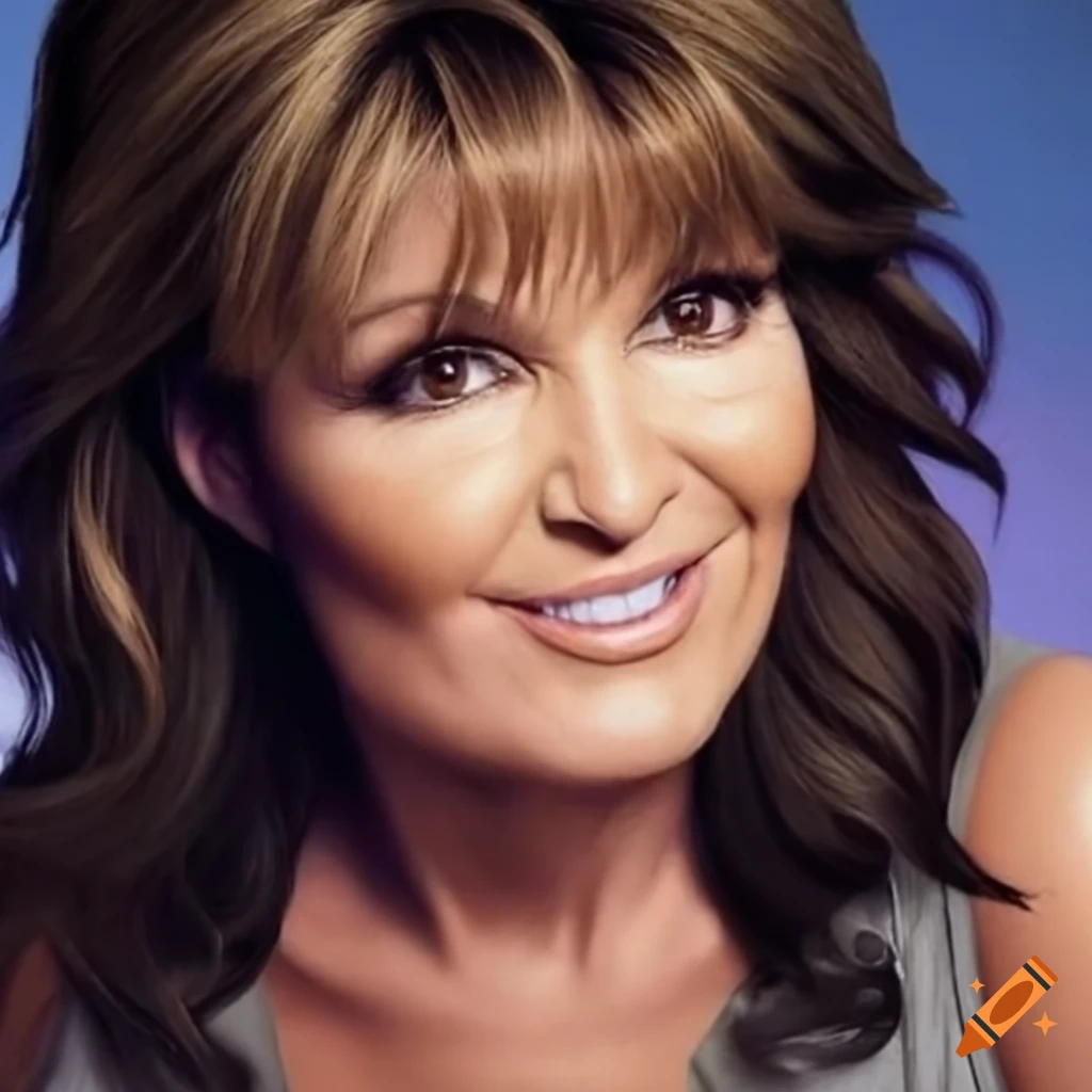 Photo of Sarah Palin with a realistic 80mm lens on Craiyon