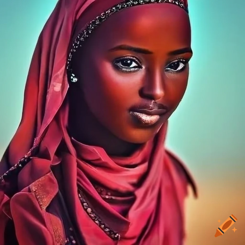 Beautiful woman from somalia