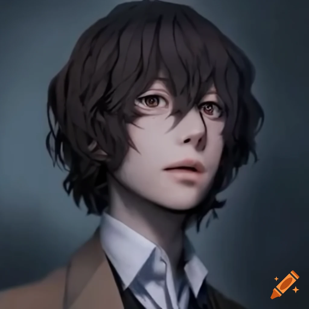Real-life cosplay of osamu dazai from bungo stray dogs