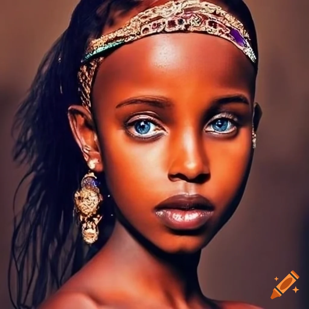 Beautiful woman from somalia