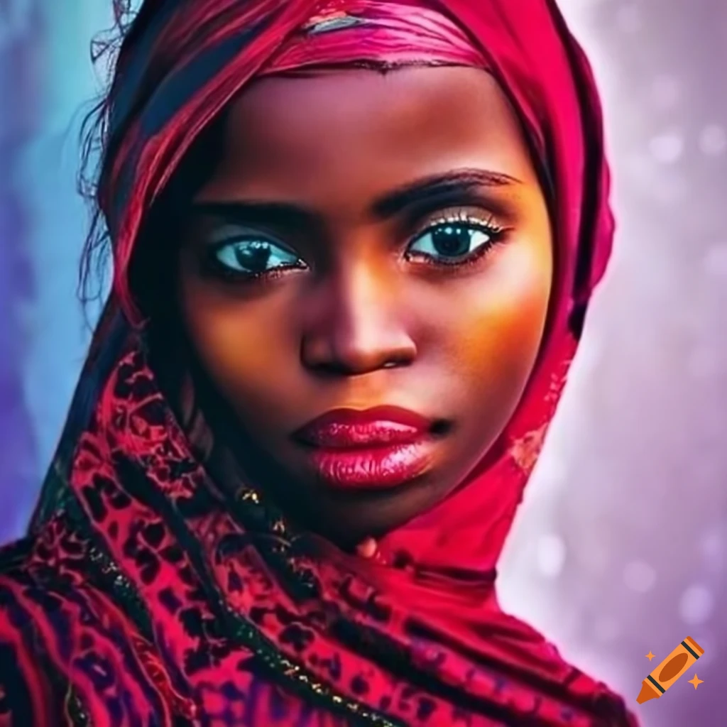Beautiful woman from somalia