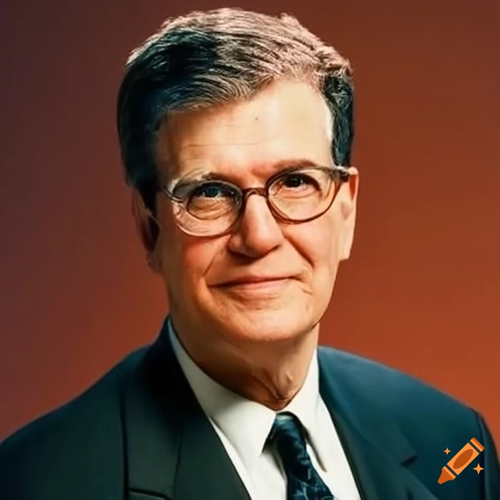 Portrait of a 45 year old journalist named dale thorpe