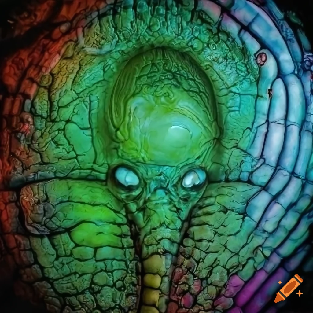 H.r. giger inspired alien creatures in a 2d metroid game on Craiyon