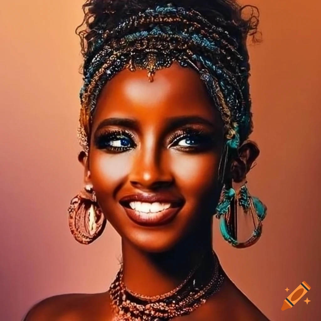 Beautiful woman from somalia