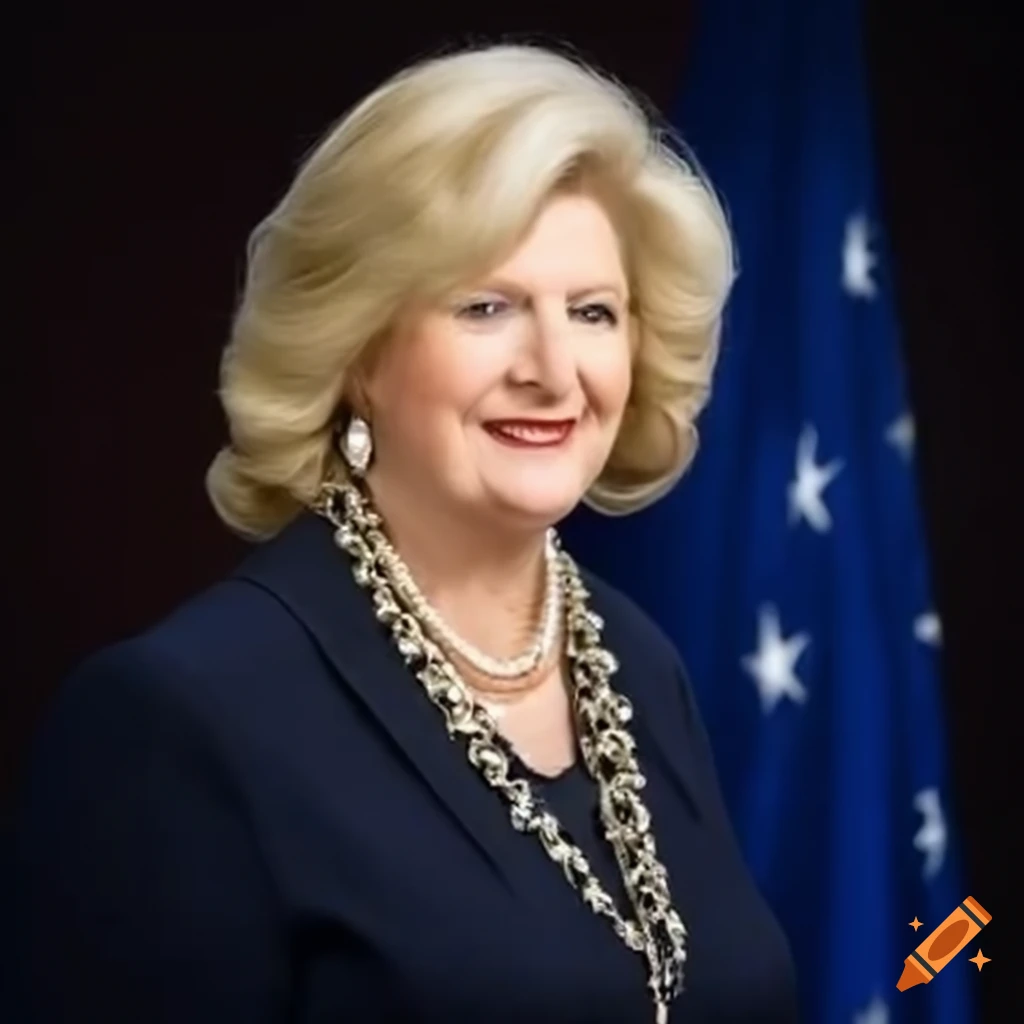 Portrait of congresswoman ann wagner on Craiyon