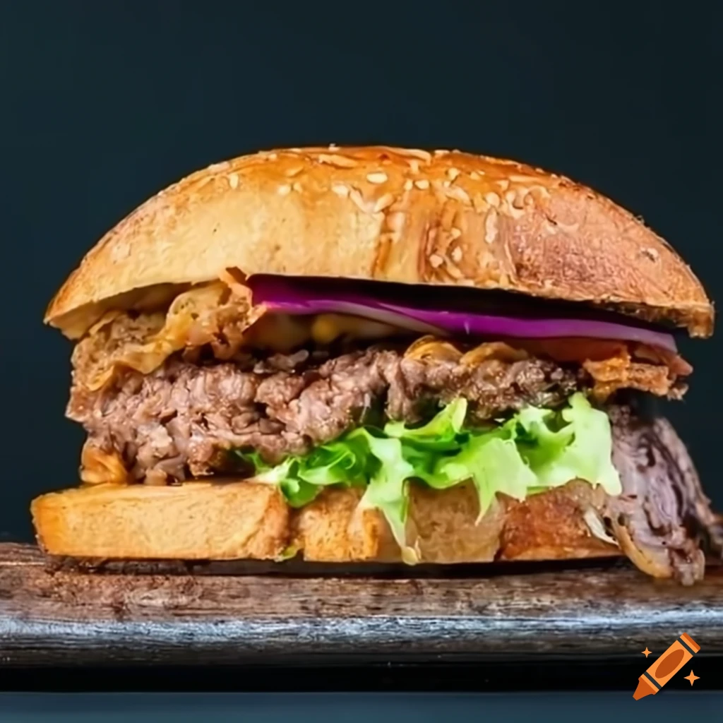 Delicious eel sandwich with crispy golden meat