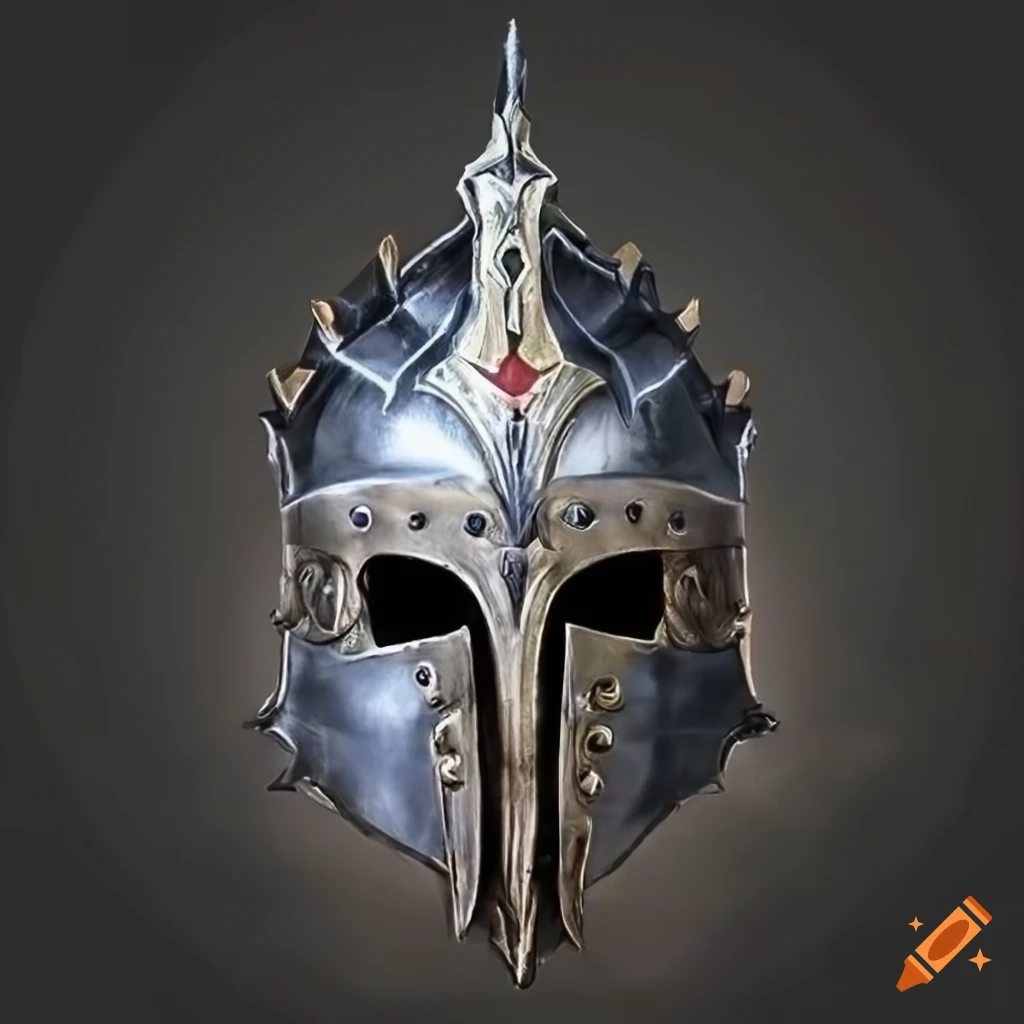 Symmetrical dragon helmet