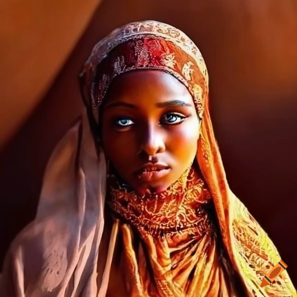 Portrait of a person from somalia