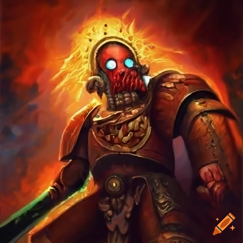 Renaissance-style painting of god emperor zoidberg