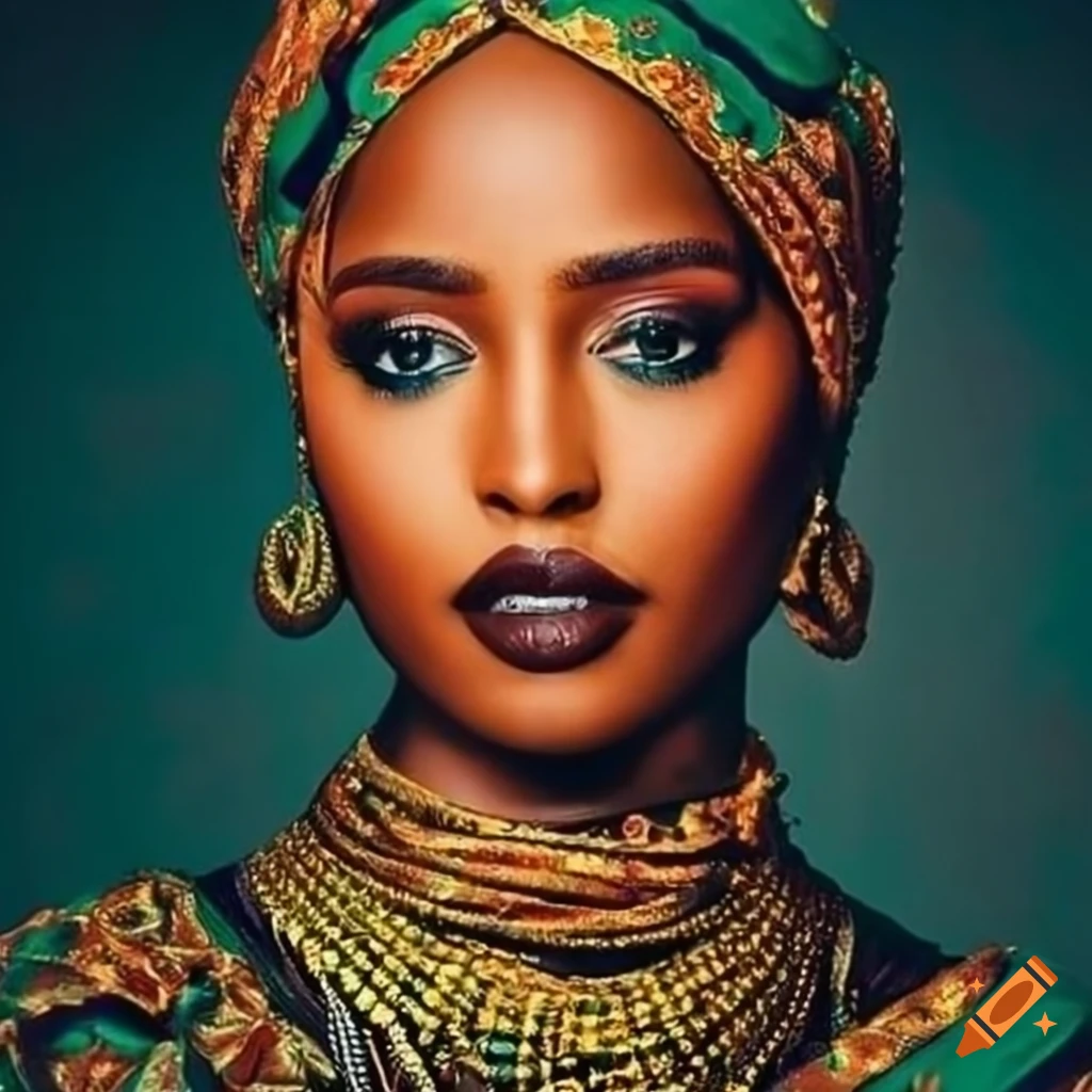 Beautiful woman from somalia