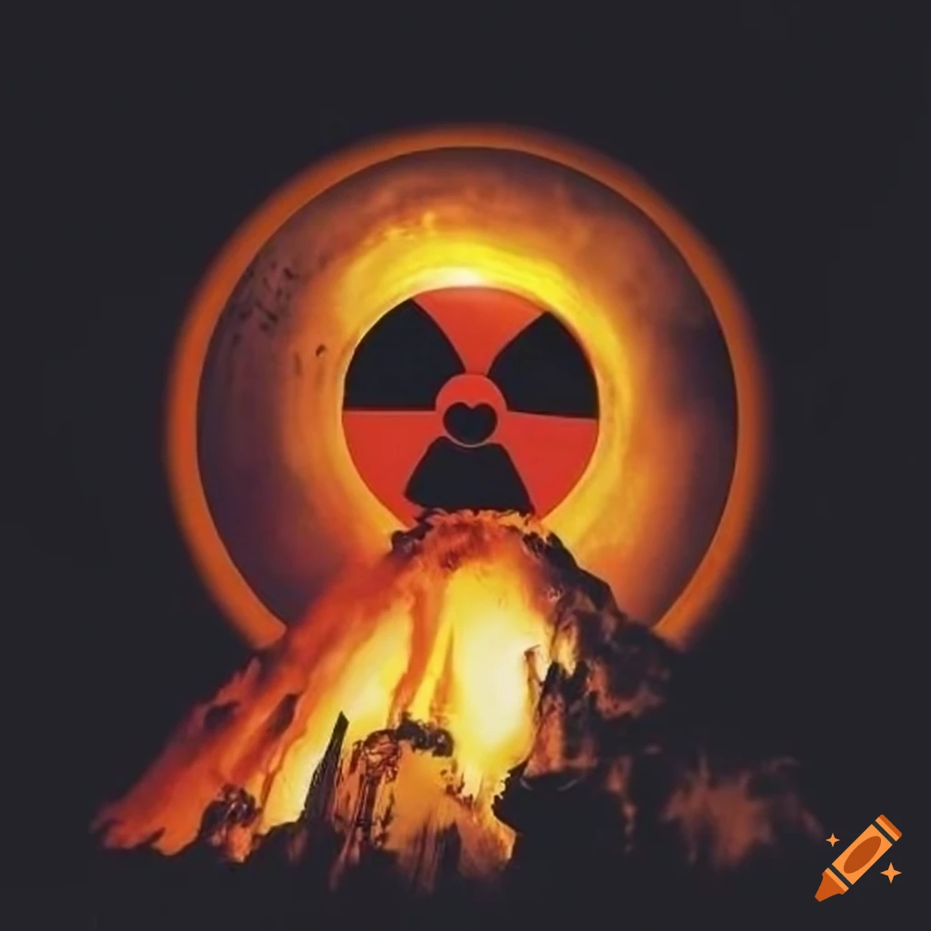 Album cover depicting the devastation of nuclear war
