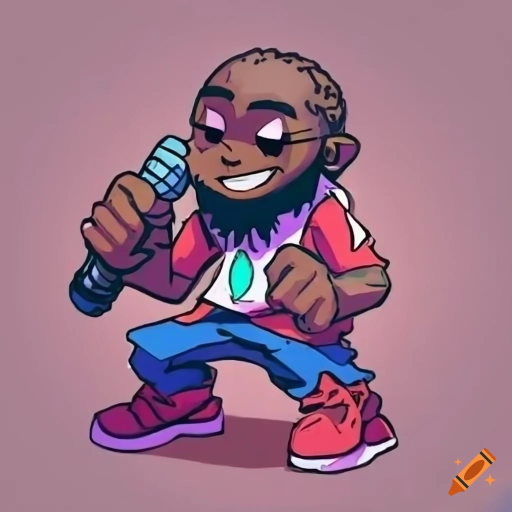 Digital art of davido2210 in fnf style on Craiyon