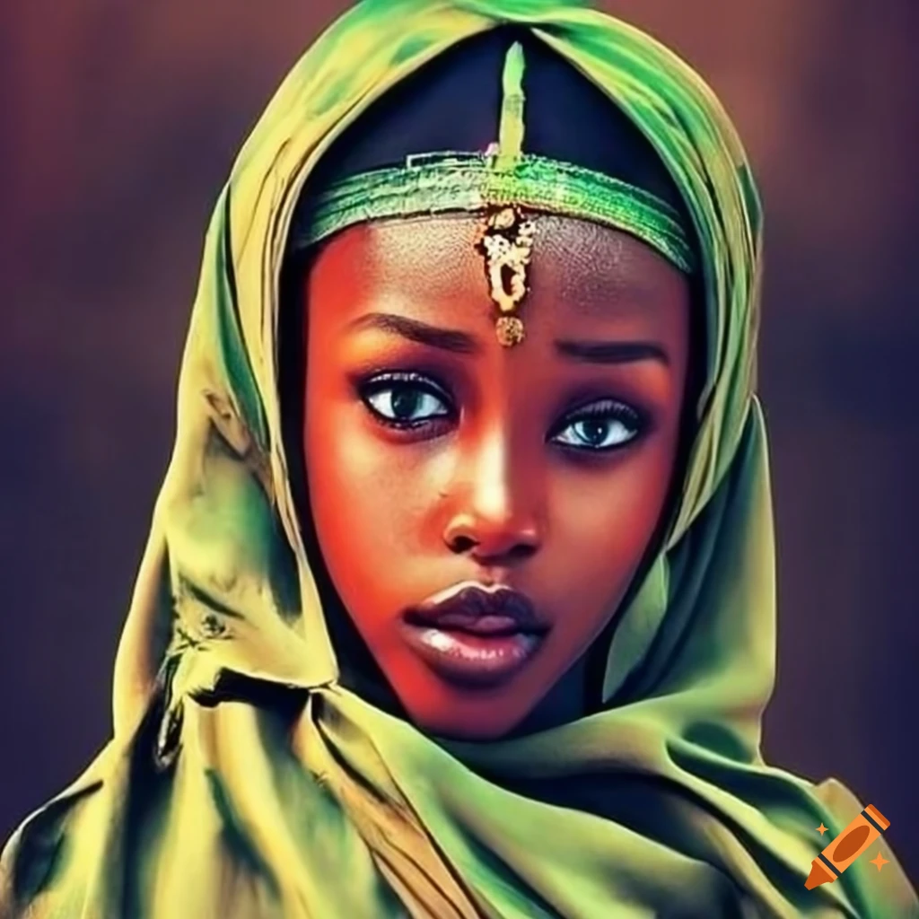 Beautiful woman from somalia