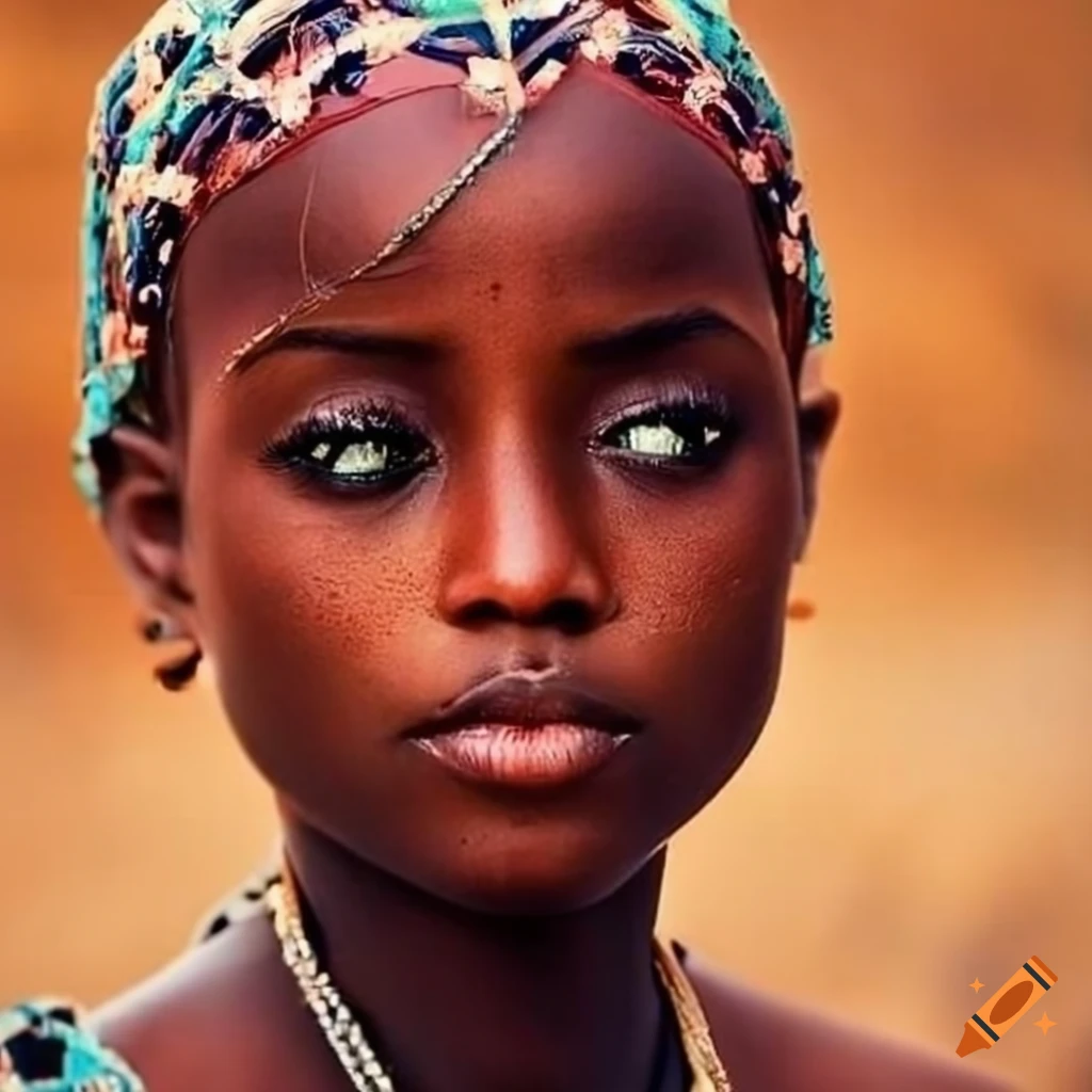 Beautiful woman from somalia