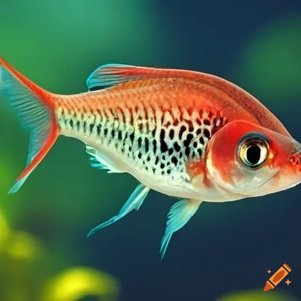 Realistic depiction of a ninja fish