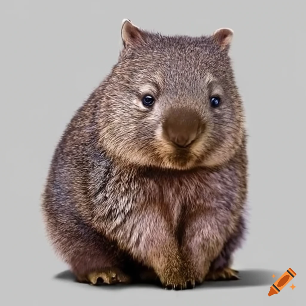 Cute wombat photo